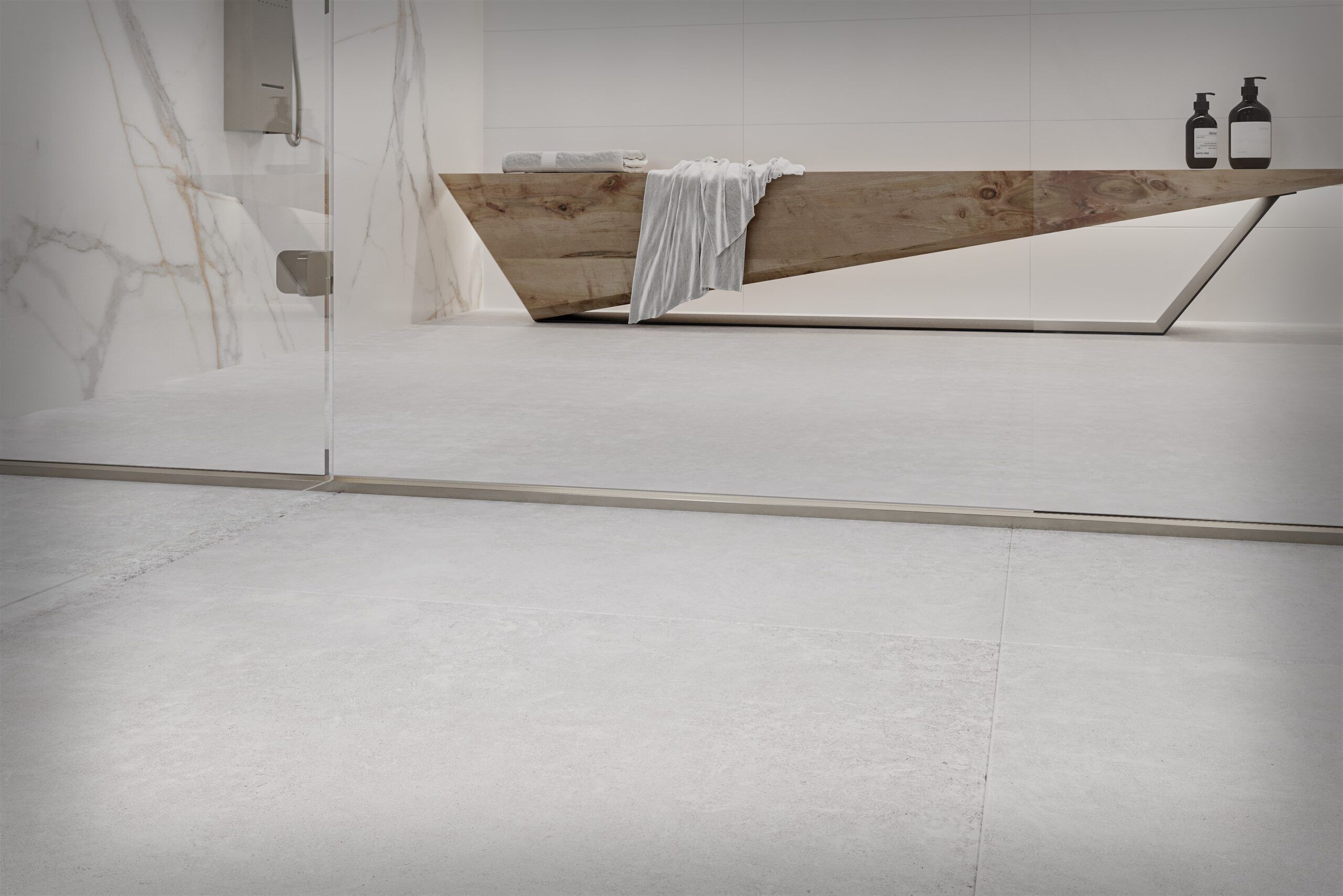 Ebbe KERB - Shadow Curb - Brushed Nickel - Ebbe America